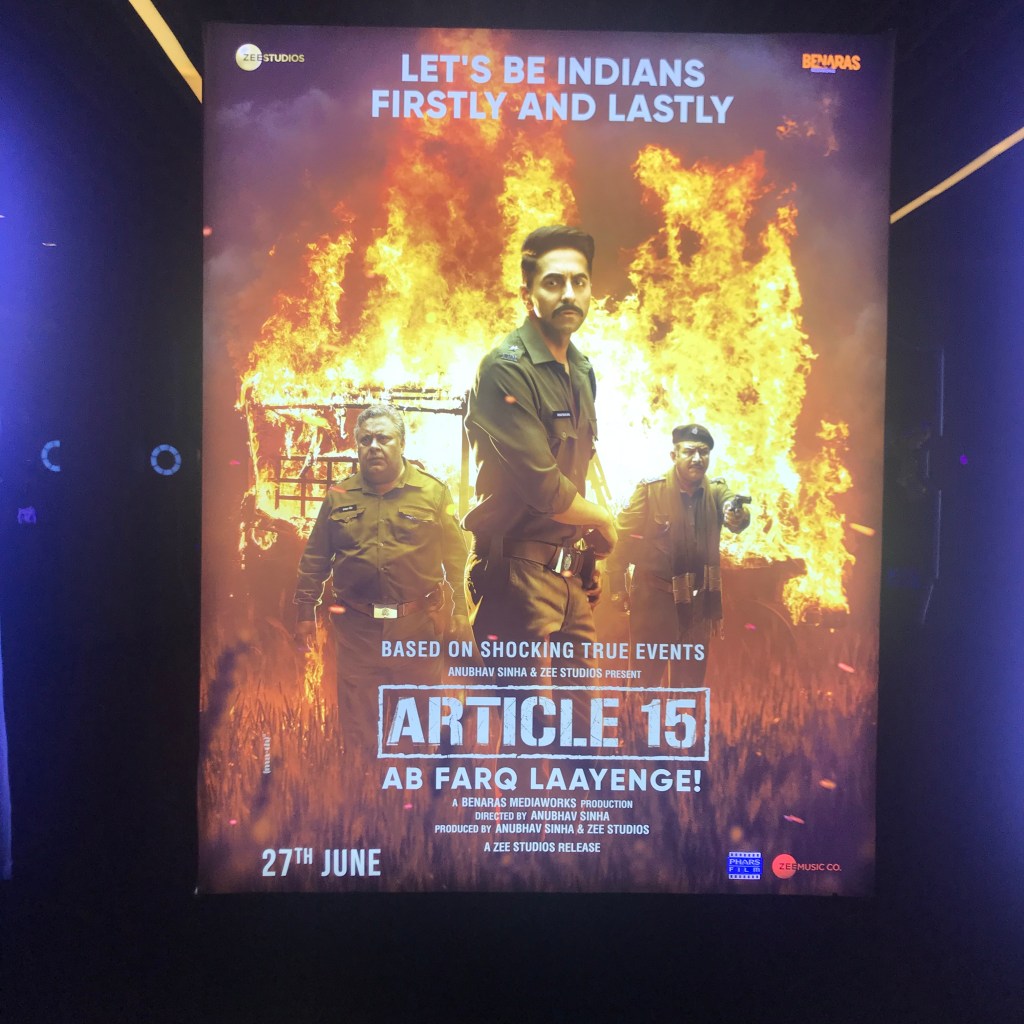 Article 15; A Movie Review – Change Thinker