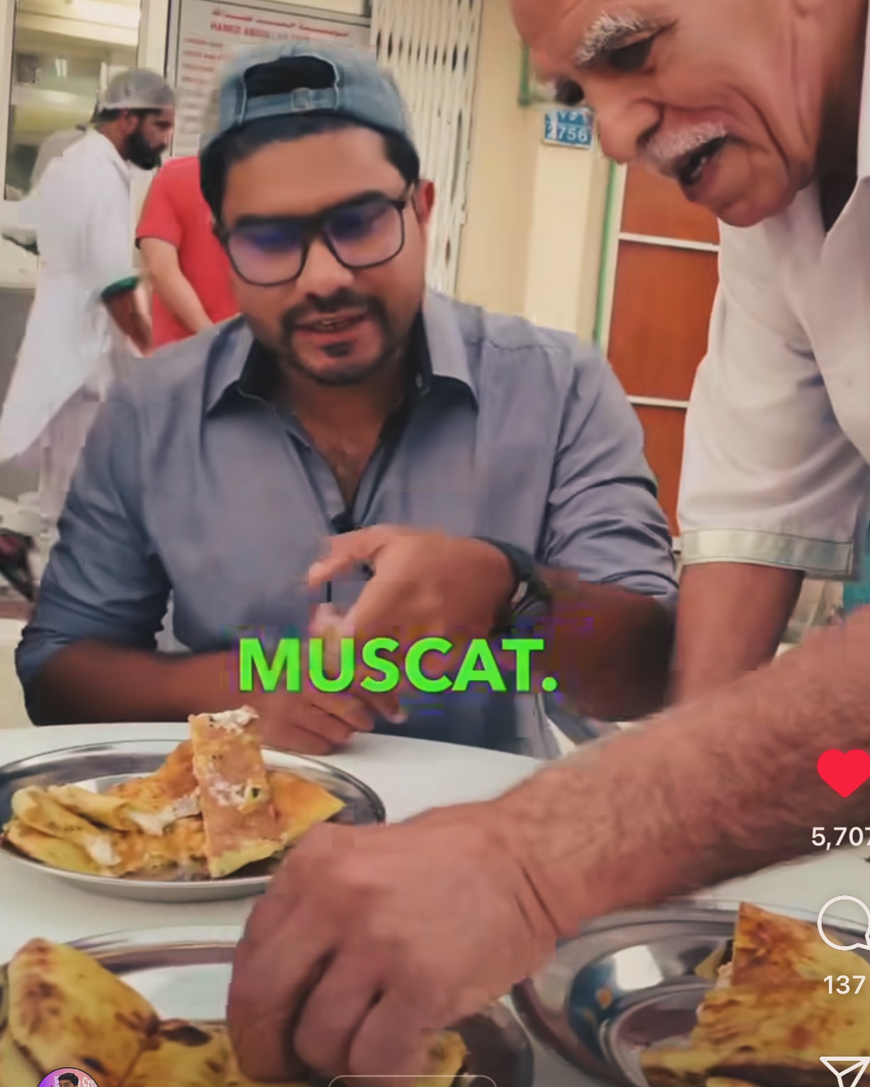 Chacha’s Paratha Reel from Muscat- A Trip back from Bayt – Change Thinker